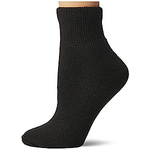 Dr. Scholl's Unisex Diabetic and Circulatory Ankle Socks, Diabetic, Half Cushion, Moisture Control