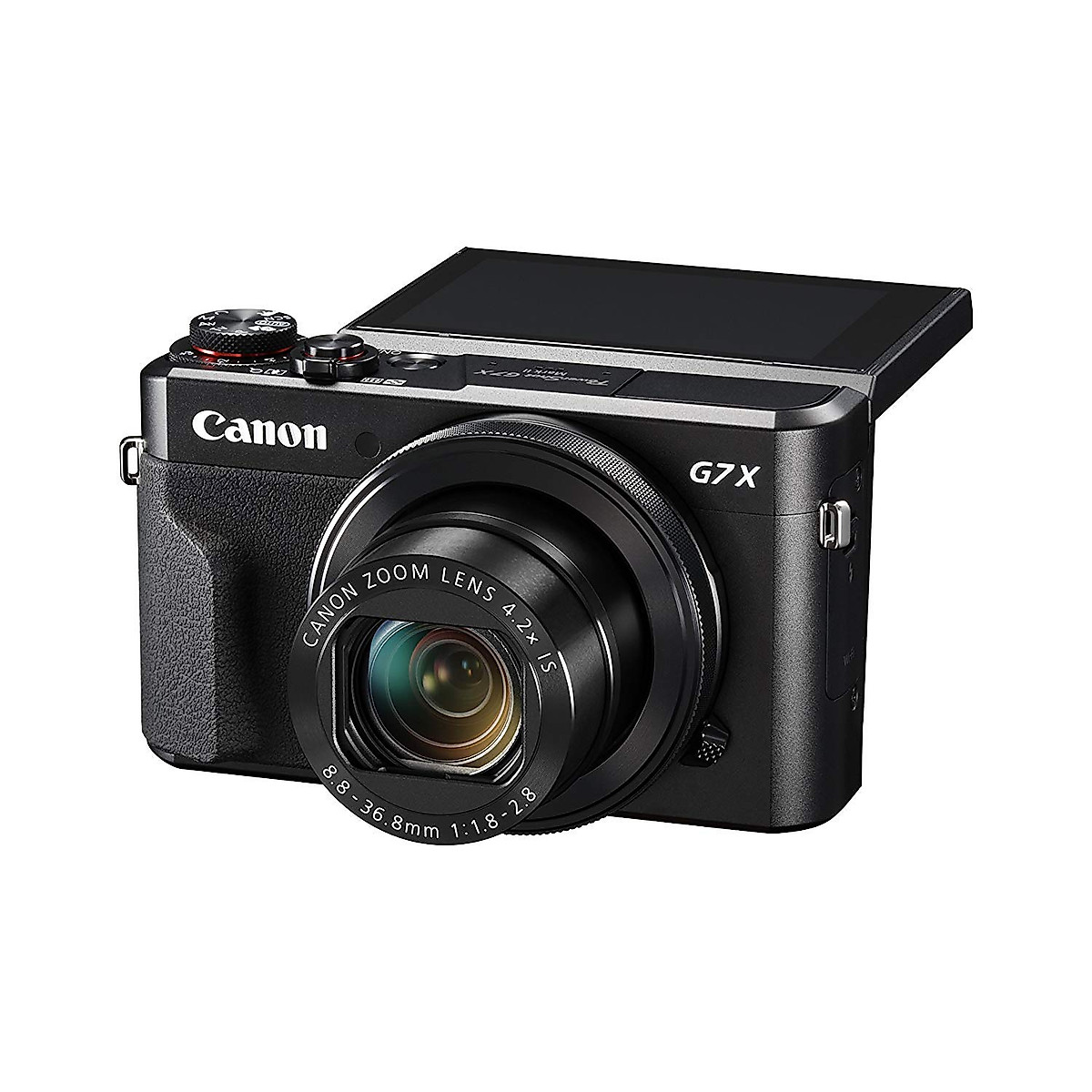 Canon PowerShot G7 X Mark II 20.1MP Digital Camera Bundle Kit with Spider Tripod and 16 GB Memory Card