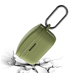 YQGFashbf for Sony WF-1000XM4 Case Cover WF 1000XM4 Charging case 2021,Shockproof TPU Protective Cover Skin Designed for Sony WF1000XM4 Wireless Earbuds with Keychain & Lanyard (Green)