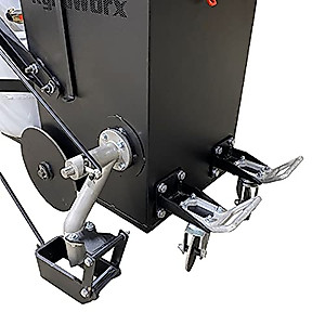 Asphalt Kingdom Crack Fill Melter Applicator: RynoWorx RY10MA-Elite Hot Sealant Kettle with Dispensing Shoe