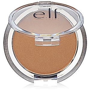 e.l.f. Cosmetics Bronzer Palette, Four Matte and Shimmer Powder Bronzers Create a Sun-Kissed Glow, Deep Bronzer