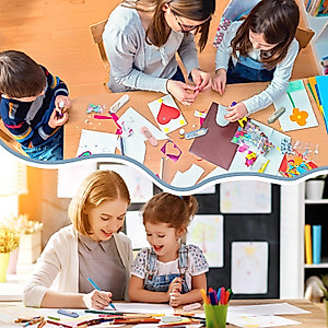 4 Pcs Box Cutter, Box Cutter Retractable, Retractable Box Opener, Package Opener, Easy Slide Retractable Cute Box Cutter for opening daily express boxes, envelopes, packages, paper tapes and more