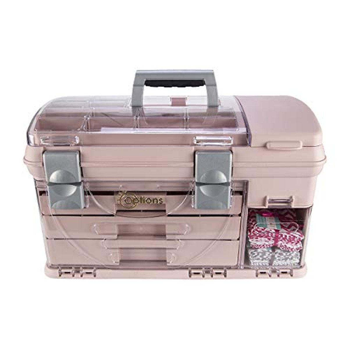 Large Three Drawer Organization System - with Two Small Utility Stows | Battery Storage, Jewelry Storage, Small Parts Storage, Craft Storage, Sewing Storage, Paint Storage, Collectibles Storage