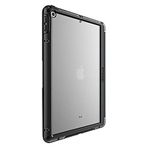 OtterBox SYMMETRY FOLIO SERIES Case for iPad 7th, 8th & 9th Gen (10.2" Display - 2019, 2020 & 2021 version) - COASTAL EVENING (CLEAR/BLACK/BLAZER BLUE), Magnetic Sleep/Wake Cover