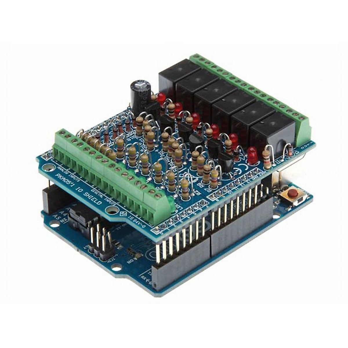 Velleman VMA05 I/O Shield for Arduino, 1 Grade to 12 Grade, 2.75" L x 2.16" W x 1.18" H