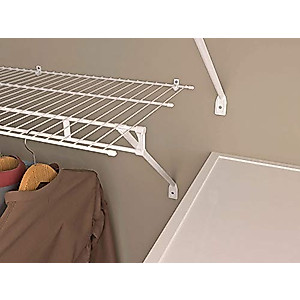 ClosetMaid 21955 Pre-Loaded 10.63-Inch Anchors for Wire Shelving, 3000-Pack, White