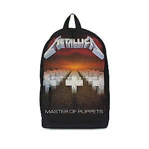 Metallica Backpack, Black, Height 45cm, Width 30cm, Depth 15cm