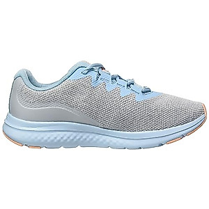 Under Armour Women's Charged Impulse 3 Knit, (102) Mod Gray/Blizzard/White, 9, US