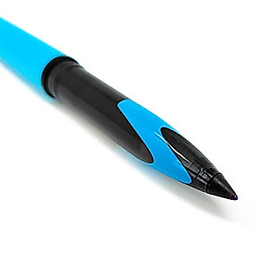 Uni-Ball AIR Micro - 0.5mm Fine Rollerball - Blue Ink - Assorted Barrels - 5 Pack