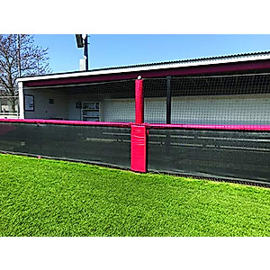 Dewitt K6 Knitted Shade Fabric Roll, Black, 100-Feet