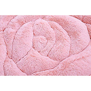 IPENNY Soft Cozy Seat Cushion Plush Rose Seat Pad Seat Pillow Relieves Back Coccyx Sciatica and Tailbone Pain Relief Chair Cushions Chair Pads for Home Office Sofa