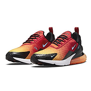 Nike Men's Air Max 270 shoes, University Red/University Gold, 9