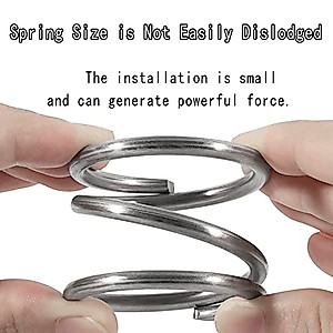 Deecaray 272400 Compression Spring，Compatible with HiFlow Pool and Spa 2" Valve,Also Compatible with HiFlow Six-Way 1-1/2" Multiport Pool and Spa Valve