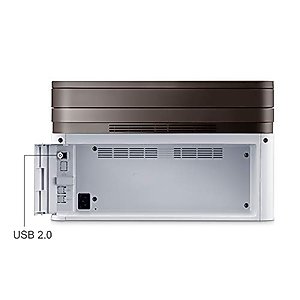 Samsung Xpress M2070W Wireless Monochrome Laser Printer with Scan/Copy, Simple NFC + WiFi Connectivity and Built-in Ethernet (SS298H)