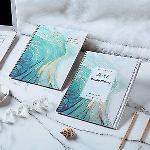 2025-2027 Monthly Planner/Calendar - Jul. 2025 - Jun. 2027, 9" x 11", 2025-2027 Calendar Spiral Bound, 2 Year Monthly Planner with Tabs