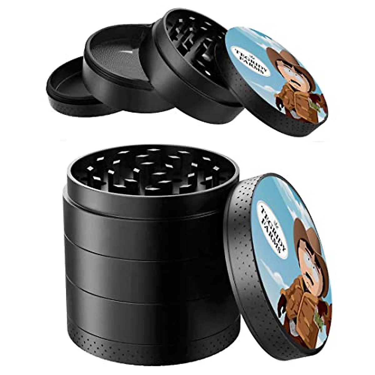 Ultimate Grinder South Park Style - Herb grinder (Large Size) (Randy Marsh)