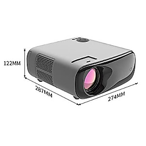 LDCHNH Projector Office Support 4K High Brightness LED Screen Voice Mini Home Projector