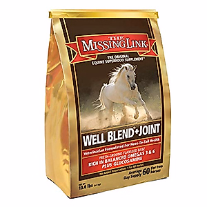 The Missing Link Equine Well Blend + Joint Superfood Supplement Powder, 5.3 lb. Bag / 60 Day Supply