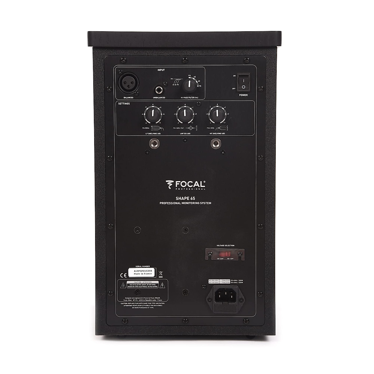 Focal Shape 65 Studio Monitor (Single)