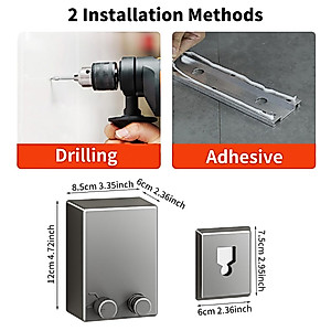 Retractable Clothesline, Indoor Outdoor Clothes Line, Heavy Duty Clothes Drying Laundry Line with 13.8 Ft Steel Wire, Retractable Indoor Clothes Lines for Drying, Hanging for Bathroom, Balcony, Hotel