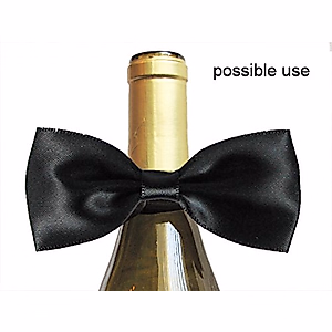 Mini Bows for Crafts,Ribbon Gift Bows for Gift Wrapping,Gift Bag,Holiday Cards,Xmas Crafts,Wedding Invitation Card & Party Favor-20pc 1.5" Red Bow Tie for Holiday Present Decorations