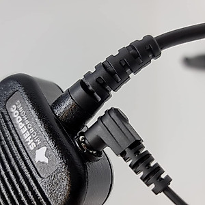 Sheepdog Profile Tubeless Listen Only Earpiece, Black, 3.5mm Connector