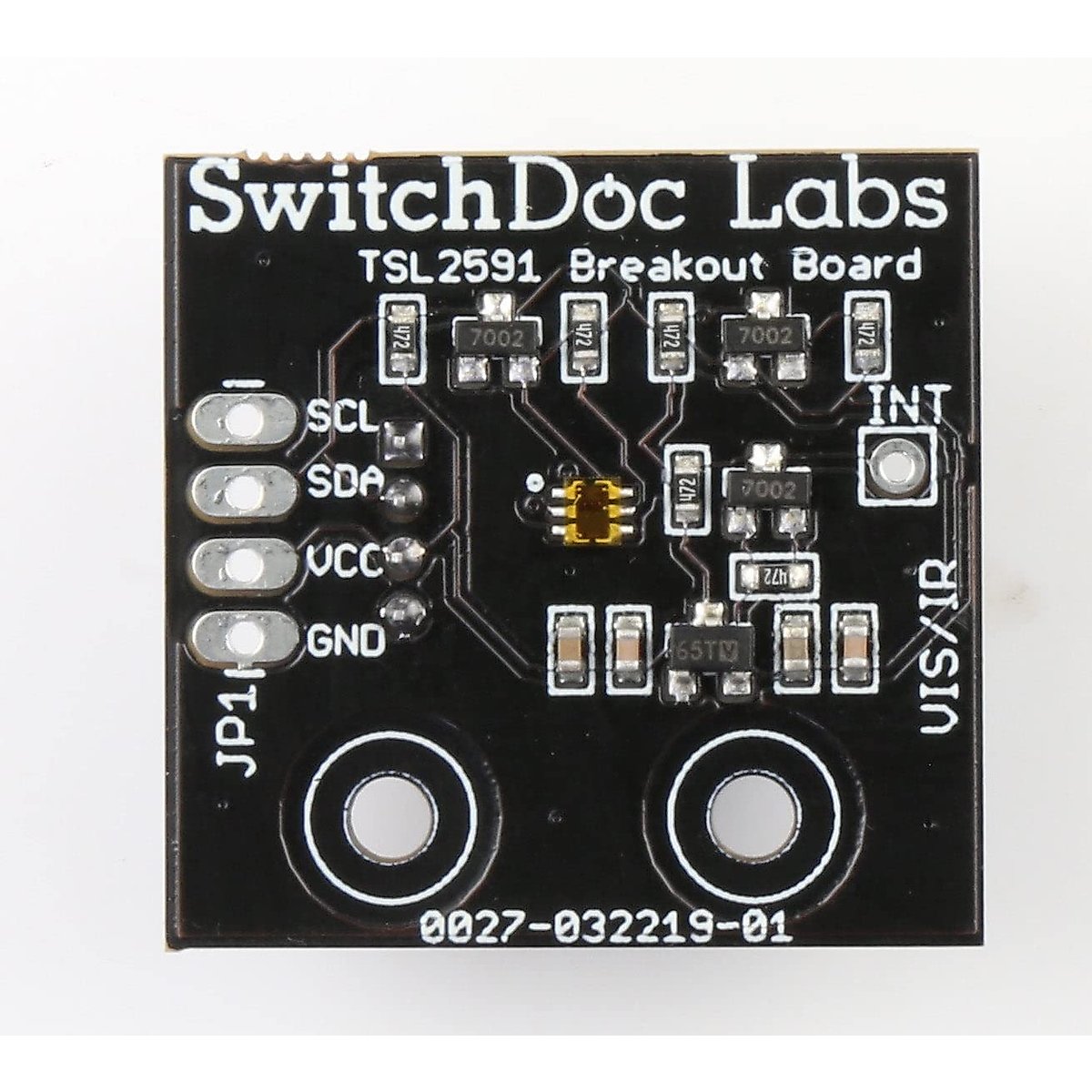 SwitchDoc Labs Grove TSL2591 Sunlight/IR I2C Sensor