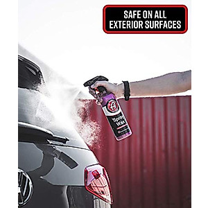 Adam's Spray Wax 16oz - Premium Infused Carnauba Car Wax Spray For Shine, Polish & Top Coat Paint Protection | Car Wash Enhancer & Clay Bar Lubricant | Car Boat Motorcycle RV Detailing