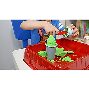 NEAFRON - Travel Beach Toys for Kids Beach Accessories - 4-Pcs Ice Cream Sand Toys for Beach Kit - Sandbox Toys for Toddlers Ice Cream Toys for Kids - Travel Sand Toys for Kids (Lavender)