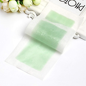 Facial Body Wax Strips Hypoallergenic All Skin Types Lip Hair Removal Wax Strip For Women Man At Home Waxing Kit with 72 Face Wax Strips + 4 Calming Oil Wipes