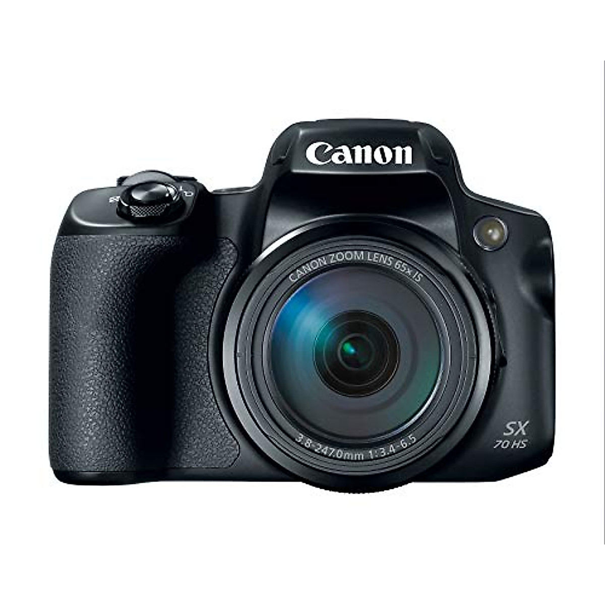 Canon Powershot SX70 20.3MP Digital Camera 65x Optical Zoom Lens 4K Video 3-inch LCD Tilt Screen (Black)