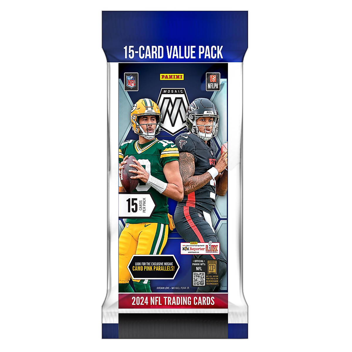 2024 Panini NFL Mosaic Football Trading Cards Fat Pack