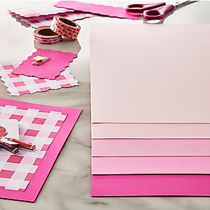 Recollections Cardstock Paper, 8 1/2 X 11 Pink Buttons - 50 Sheets