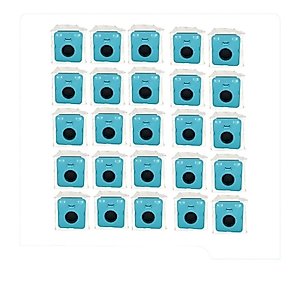 RAYPUR Air-Jet Cordless Rod Vacuum Cleaner Dust Collection Bag Filter Parts Kits 25Pcs Dust Bag Compatible for Samsung Bespoke VS20A95923W