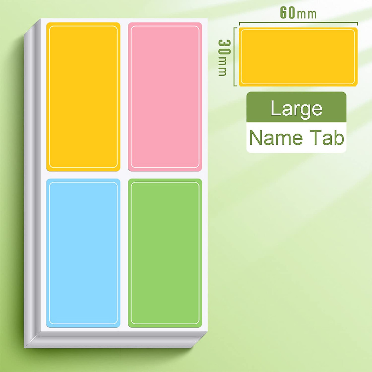 6 Pack Privacy Shields for Student Desks, Privacy folders for Student Testing Desk dividers- Includes Extra Labels