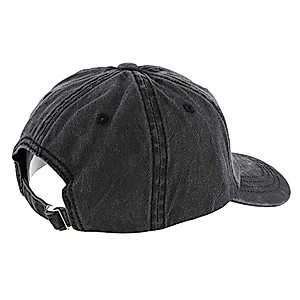 Jeep Wave USA Chino Twill Patch Garment Washed Hat Black