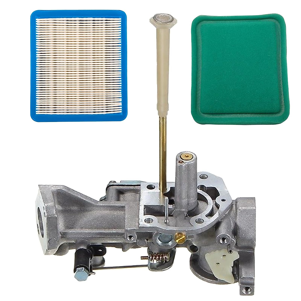 Quaprodur 498298 Carburetor Carb Kit Replacement for Briggs and Stratton 495426 495951 492611 490533 692784 5 HP 130202 112202 112232 134202 137202 Engine