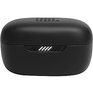 JBL Harman Live Free NC+ TWS, Bluetooth Earbuds, True Wireless, Active Noise Cancelling, Charging Case, Quality Sound, iPX7 Water Resistant - 10w Pad Black (Renewed)