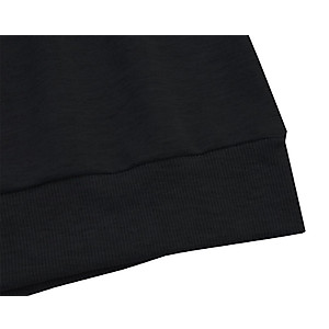 Dutebare Women Off Shoulder Sweatshirt Slouchy Shirt Long Sleeve Pullover Tops Black a M