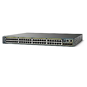 Cisco WS-C2960S-48FPD-L 48 Port PoE Gigabit Switch w/ STACK (Renewed)