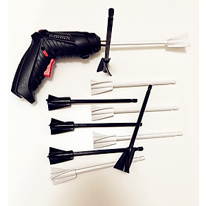 Resin Mixer Epoxy Mixer Paddles,10 PCS Drill Mixing Attachment,Reusable Paint Mixer for Drill,Epoxy drill paddles drill mixer Drill Attachment Paint Stirrers Epoxy Stirrer-Black+White