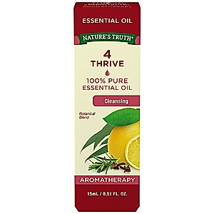 Nature's Truth Vitamins Essential Oil, 4 Thrive, 0.51 Fluid Ounce