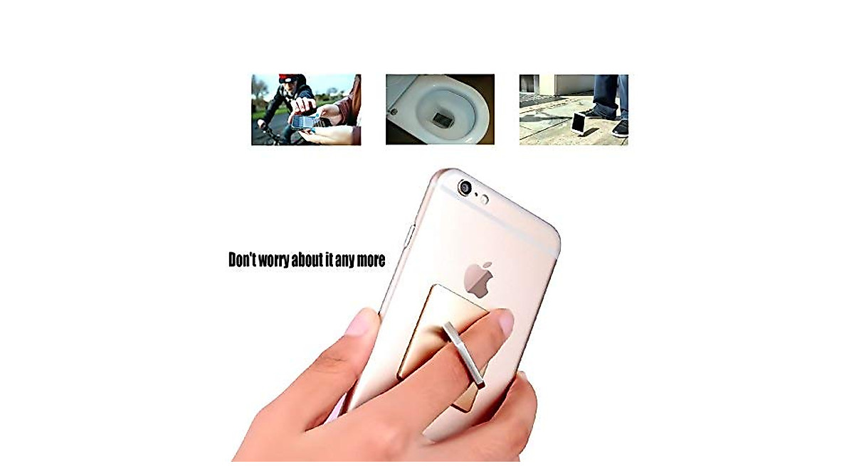 iEugen Finger Ring Stand - 360° Rotary Smartphone Grip & Kickstand