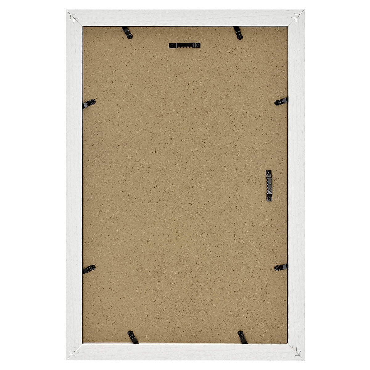 MCS Studio Gallery 11x17 Picture Frame White Woodgrain, Rectangle Photo Frame for Photos, Posters & Art Prints (2-Pack)