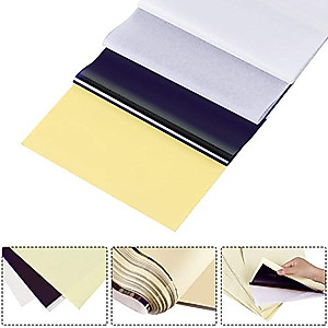 Tattoo Transfer Paper, Cridoz 100 Sheets Tattoo Stencil Transfer Paper for Tattooing