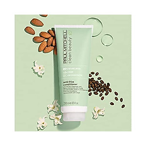Paul Mitchell Clean Beauty Anti-Frizz Conditioner, Ultra-Rich Formula, Improves Elasticity, For Textured, Frizz-Prone Hair, 8.5 fl. oz.