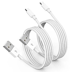 (2 Cables) USB to Type-C Fast Charge for Smartphones ONLY