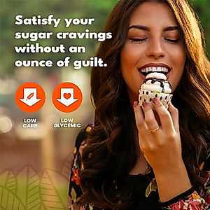 SweetLeaf Organic Monk Fruit Sweetener, Granular – Zero-Calorie, Natural Sugar Substitute for Coffee, Tea, and Baking, 28.2 Oz