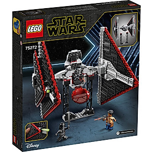 LEGO Star Wars Sith TIE Fighter 75272 Collectible Building Kit, Cool Construction Toy for Kids, New 2020 (470 Pieces)