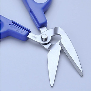 CANARY Milk Carton and Paper Packing Scissors for Craft and Recycle Blue